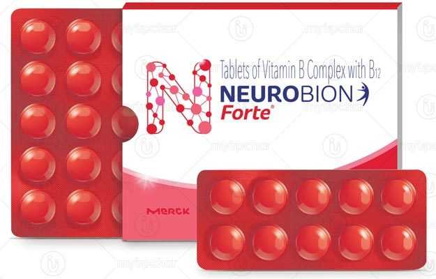 Neurobion Forte Tablet 30's benefits, side effects, price, dose, how to use, interactions
