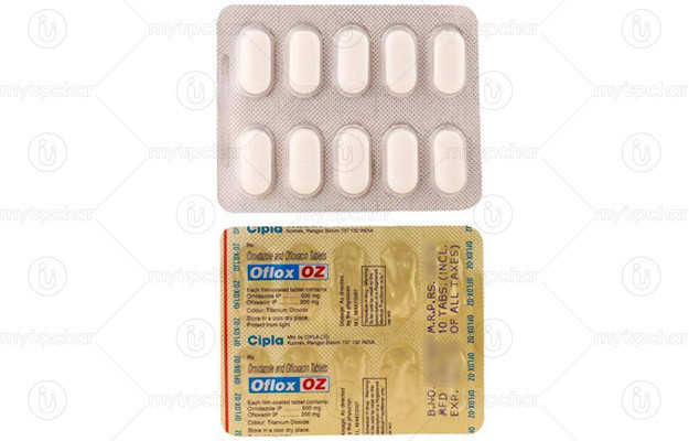 Oflox Oz benefits, side effects, price, dose, how to use, interactions