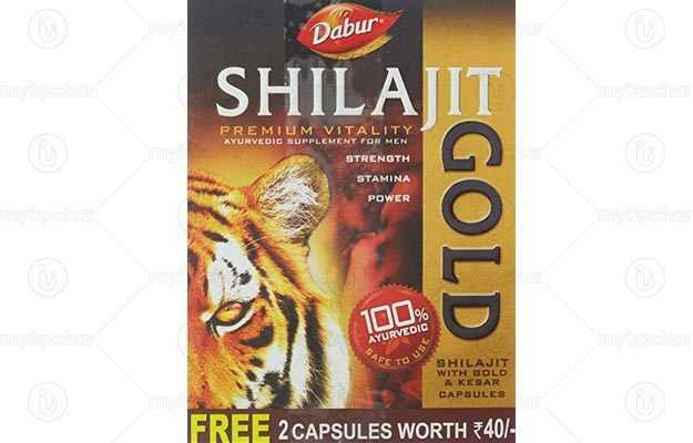 Dabur Shilajit Gold benefits, side effects, price, dose, how to use, interactions