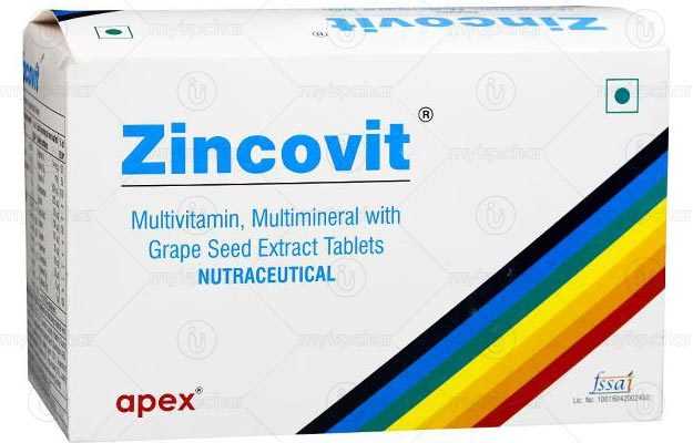Zincovit Tablet benefits, side effects, price, dose, how to use ...
