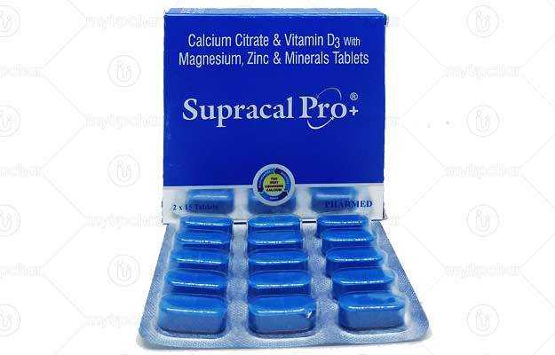 Supracal Pro Plus Tablet in Hindi - सुप्राकल प्रो प्लस टैबलेट की ...