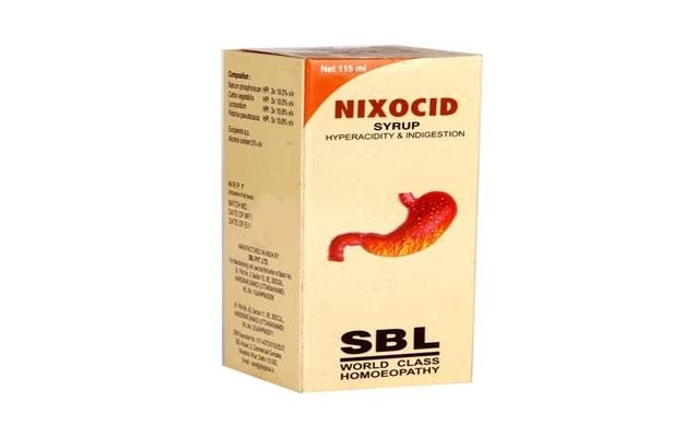 SBL Nixocid Syrup benefits, side effects, price, dose, how to use ...