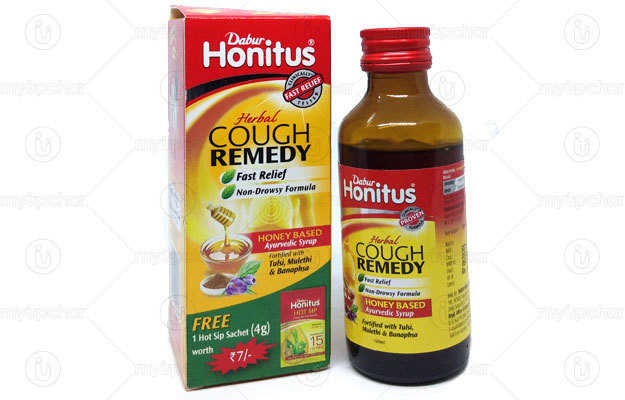 Dabur Honitus Cough Syrup in English